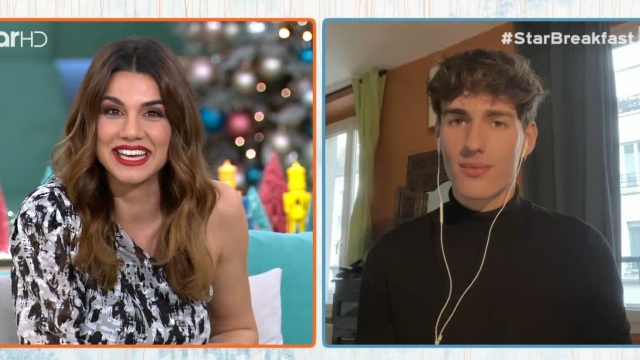 GNTM 4 - Αγγαίος Ποθητός | Ζωντανά από το Παρίσι εμφανίστηκε στο ...