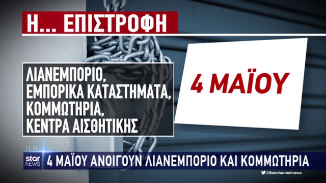 ΜΕΣΗΜΕΡΙΑΝΟ ΔΕΛΤΙΟ ΕΙΔΗΣΕΩΝ - 26.4.2020 | Star TV