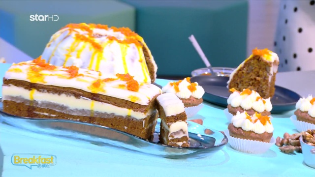 Carrote Cake με γλάσο κρέμα | Γιώργος Ρήγας | Star TV