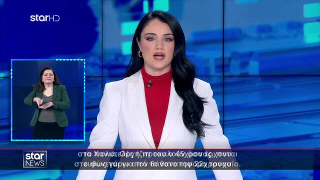 12.1.2025 - Δελτίο Ειδήσεων στη Νοηματική | Star TV